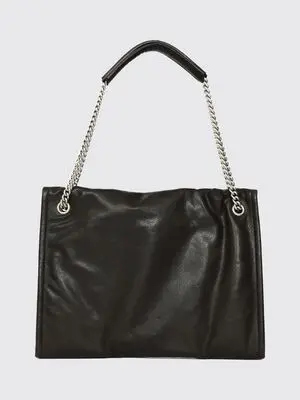Orciani Venus Studded And Embroidered Calfskin Shoulder Bag
