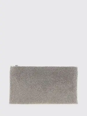 Benedetta Bruzziches Your Best Friend Rhinestone Mini Bag With Jewelled Strap - Silver