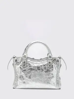 Balenciaga Mini Le City Studded Arena Lambskin Handbag