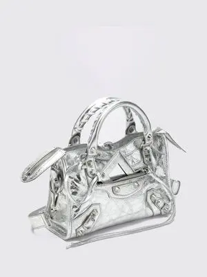 Balenciaga Mini Le City Studded Arena Lambskin Handbag