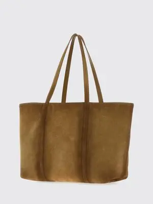 JIL SANDER Foro Suede Calfskin Tote Bag With Embossed Logo