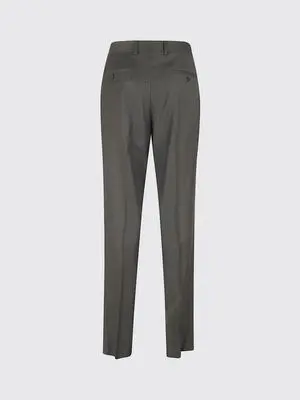 LARDINI Mid-rise Slim Fit Tailored Trousers In Virgin Wool