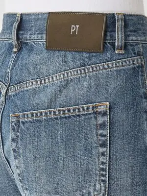 PT TORINO Megan Mid-rise Straight Jeans In Cotton
