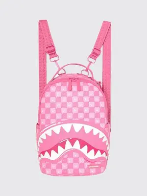 SPRAYGROUND New Check Faces Coated Cotton Backpack With Check Print