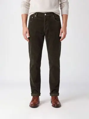 PT TORINO Slim Fit Cotton Corduroy Trousers - Dark