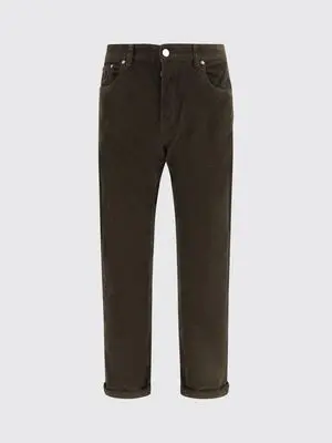 PT TORINO Slim Fit Cotton Corduroy Trousers - Dark
