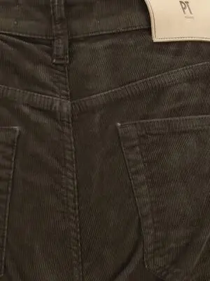 PT TORINO Slim Fit Cotton Corduroy Trousers - Dark
