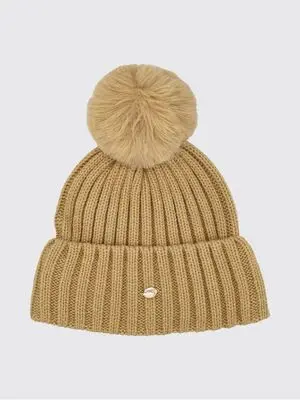 Goldbergh Wool Cuffed Beanie With Pom-pom Application