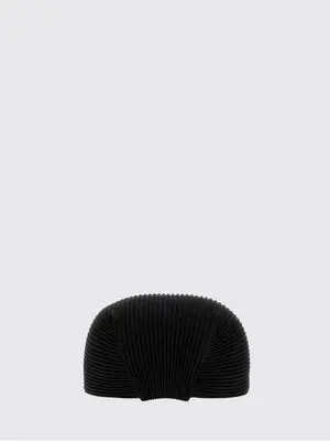 Issey Miyake Pleated Polyester Baseball Cap Homme Pliss