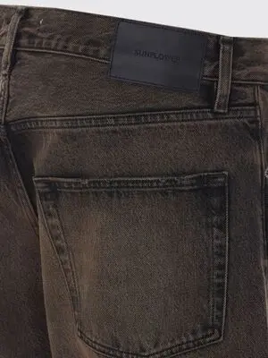 SUNFLOWER Mid-rise Wide-leg Vintage Denim Jeans