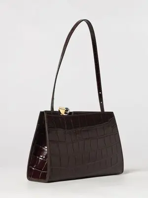 Jacquemus Le Salon Shoulder Bag In Croc-effect Calfskin Leather