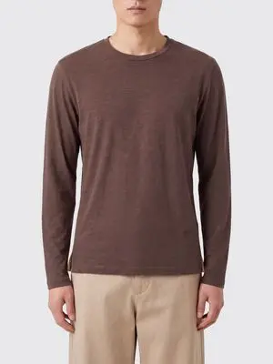 Herno Long-sleeved T-shirt In Pure Wool With Crew Neck - Dark