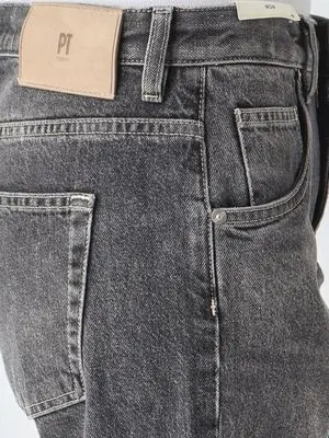 PT TORINO Mid-rise Straight-leg Cotton Denim Jeans