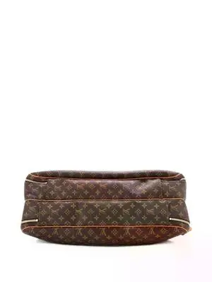 LOUIS VUITTON Alize Bag Monogram Canvas 2 Poches Travel Bag
