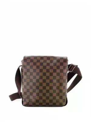 LOUIS VUITTON Brooklyn Handbag Damier Pm Crossbody Bag - Brown