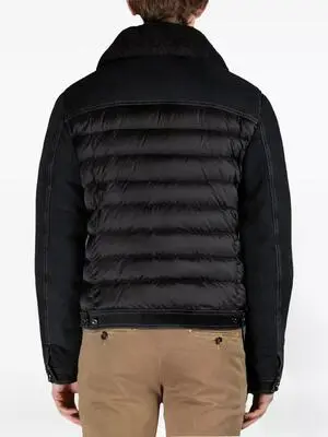 MOORER Padded Denim Jacket