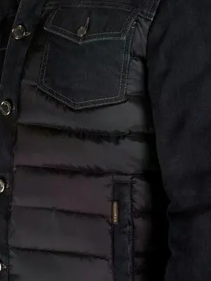 MOORER Padded Denim Jacket