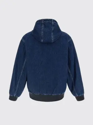 Carhartt Work In Progress Hooded Technical Fabric Windbreaker Jacket With Kangaroo Pocket