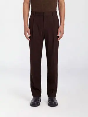 MAISON MARGIELA Virgin Wool And Cotton Tailored Trousers