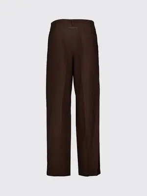 MAISON MARGIELA Virgin Wool And Cotton Tailored Trousers