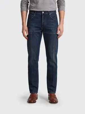 PT TORINO Mid-rise Slim-fit Five-pocket Cotton Denim Jeans