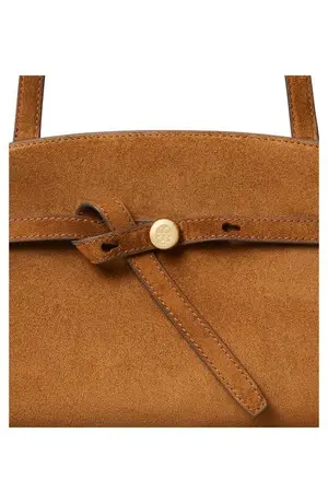 Tory Burch Romy Suede East West Bauletto