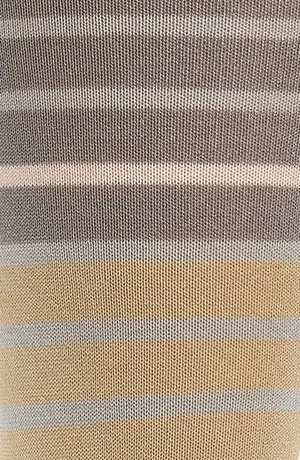 Bugatchi Stripe Mercerized Cotton Blend Dress Socks