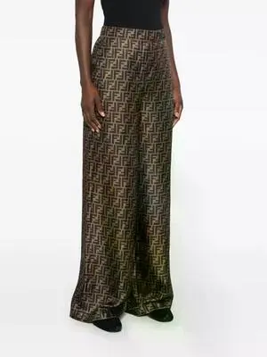Fendi Ff Twill Trousers