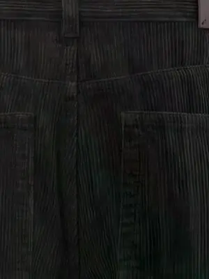 PAOLO PECORA Straight-leg Corduroy Trousers - Grey