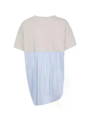 MAISON MARGIELA Numeric Logo-print Panelled T-shirt