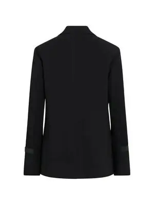 Loewe Jacket In Stretch Wool Blend - Black