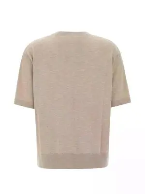 Max Mara Short-sleeve Chest-pocket Sweater