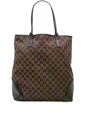 Gucci 2000-2015 Gg Canvas Tote Bag - Brown