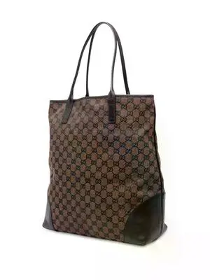 Gucci 2000-2015 Gg Canvas Tote Bag - Brown