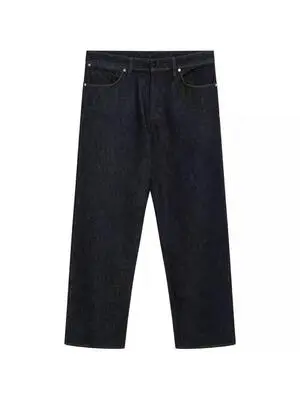 Stone Island J100006 Indigo Denim-rinsed Jeans - Blue
