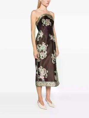 ALEMAIS Josie Bodice Midi Dress