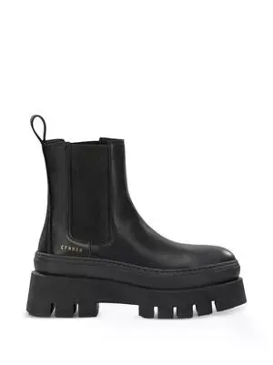 SUMMERY COPENHAGEN Chunky Chelsea Boots - Black