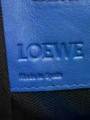 Loewe 2010-2026 Small Bicolor Calfskin Hammock Satchel