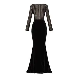 NUR KARAATA Aureline Dress - Black