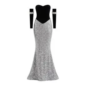 NUR KARAATA Pearl Affair Gown