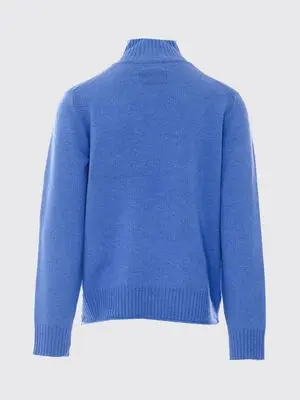 Guest In Residence 100% Cashmere Half-zip Turtleneck Jumper