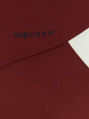 Alexander McQueen Zipped Turtleneck Sweatshirt With Contrast Logo