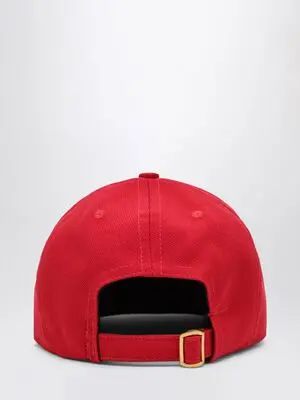 WILLY CHAVARRIA Diablo Slogan Print Baseball Cap With Adjustable Strap