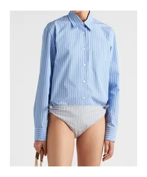 Prada Striped Buttoned Shirt