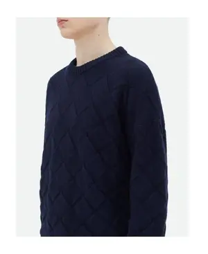 Bottega Veneta 3d Intreccio Crewneck Jumper