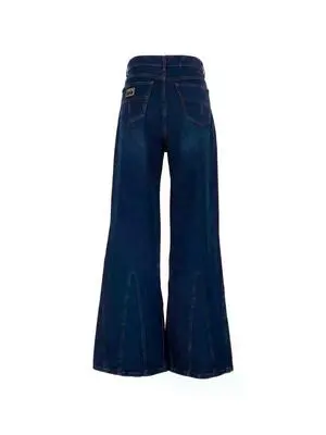 LOIS Logo-patch Flared Jeans