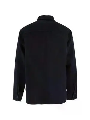 Aspesi Wool Flap-pocket Shirt Jacket - Blue
