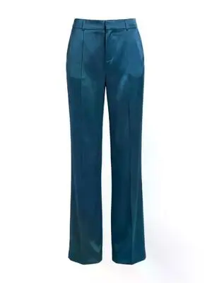 Cinq À Sept Jyn Satin-finish Wide-leg Trousers