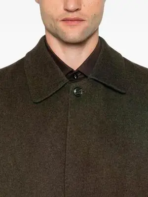 SERGIO MORETTI FIRENZE Single-breasted Spread-collar Coat