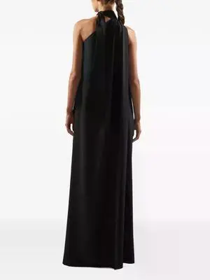 TALLER MARMO Astor Halterneck Maxi Dress